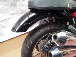 Thunderbird Smooth Rear Fender - Triumph Custom Parts